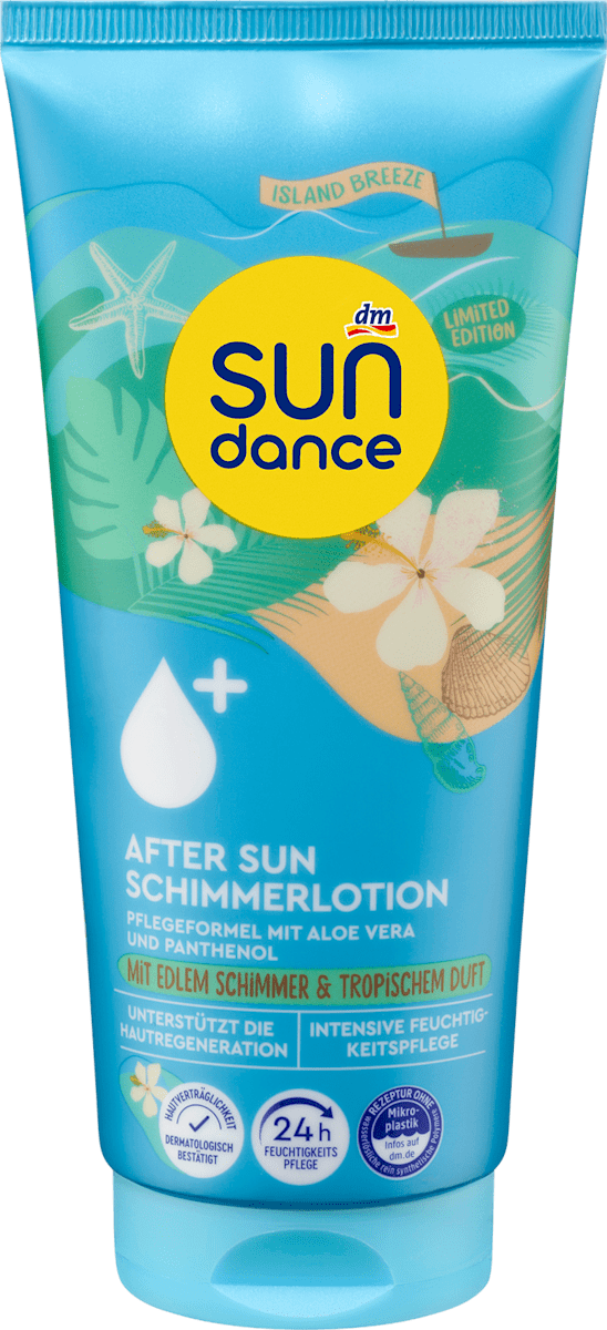 SUNDANCE After Sun Lotion mit Schimmer & tropischem Duft dauerhaft ...