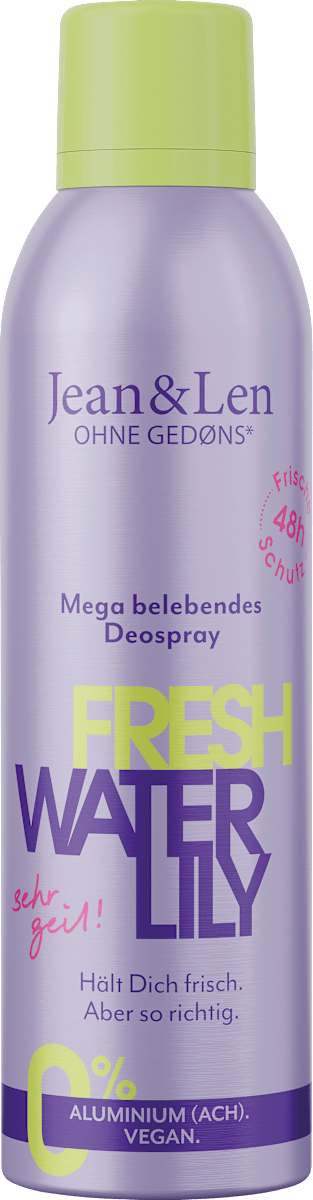Jean&Len Deospray Fresh Waterlily, 150 ml dauerhaft günstig online ...