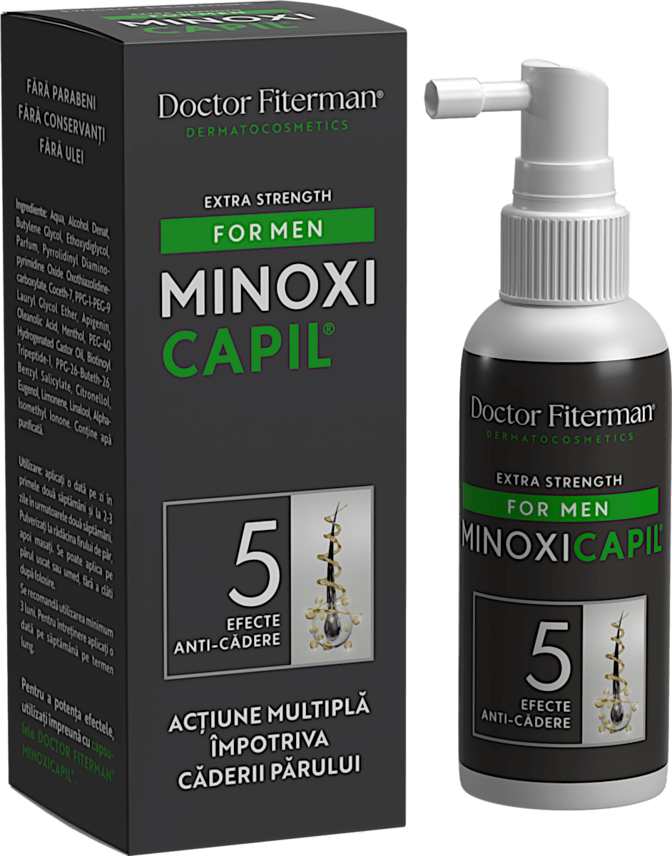 Fiterman Pharma Spray împotriva căderii părului pentru bărbați, 60 ml ...