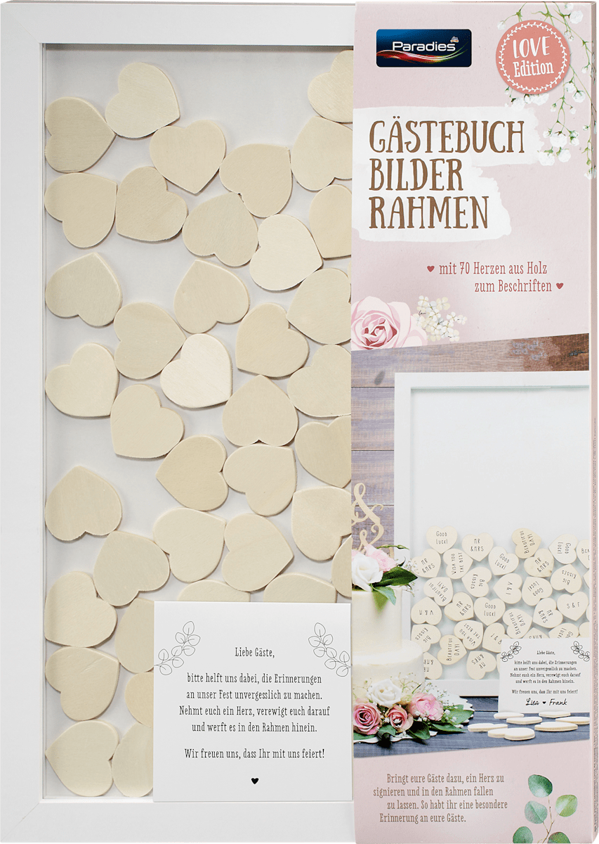 Paradies Gästebuch Rahmen 42 x 30 cm, 1 St dauerhaft günstig online ...