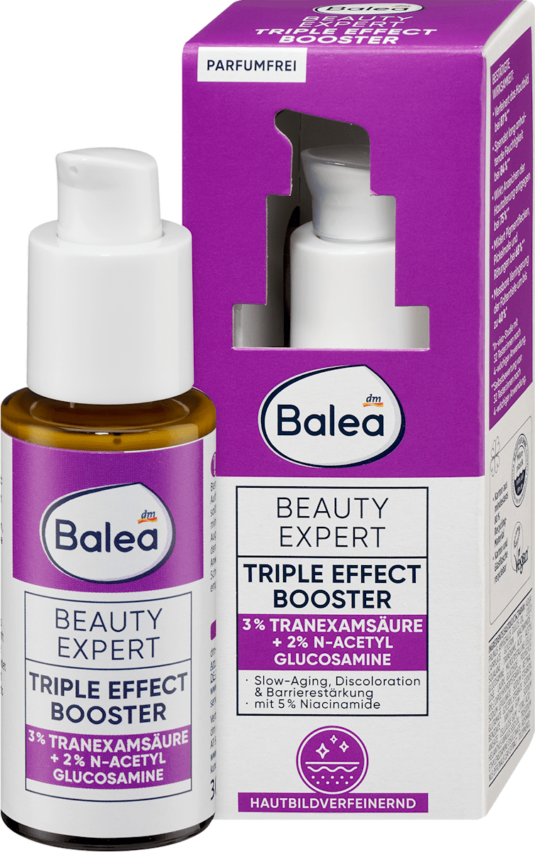 Balea Gesichtsfluid Beauty Expert Triple Effect Booster, 30 ml dauerhaft günstig online kaufen ...