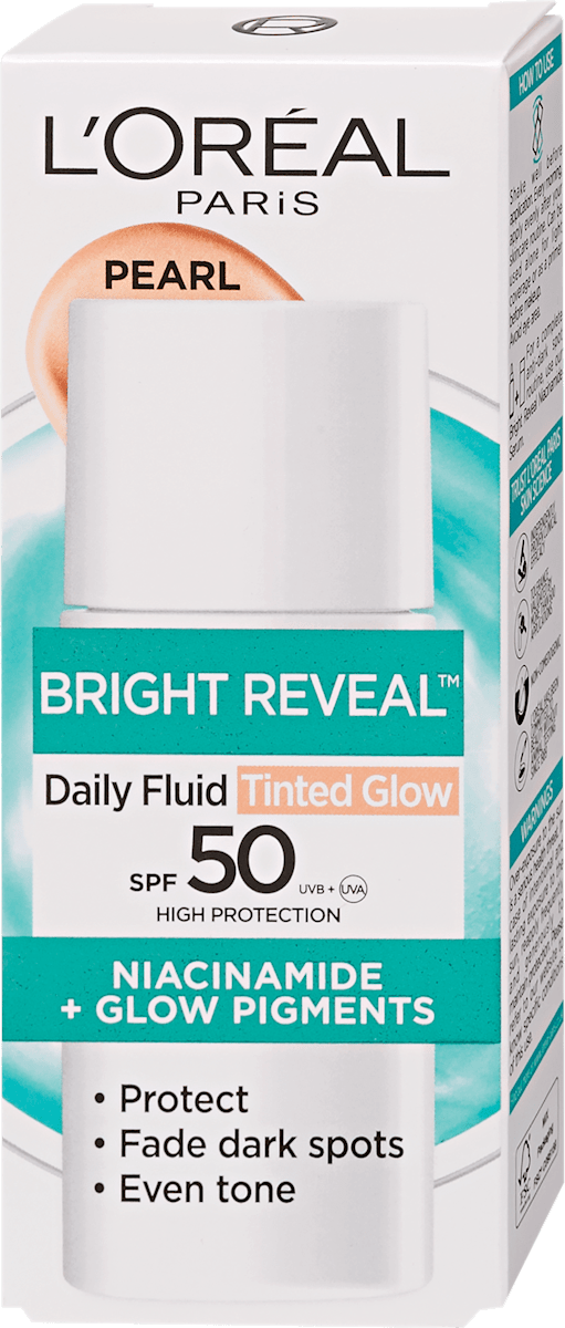 L'ORÉAL PARiS Tonirani fluid Bright Reveal Pearl, ZF 50, 50 ml | dm.si