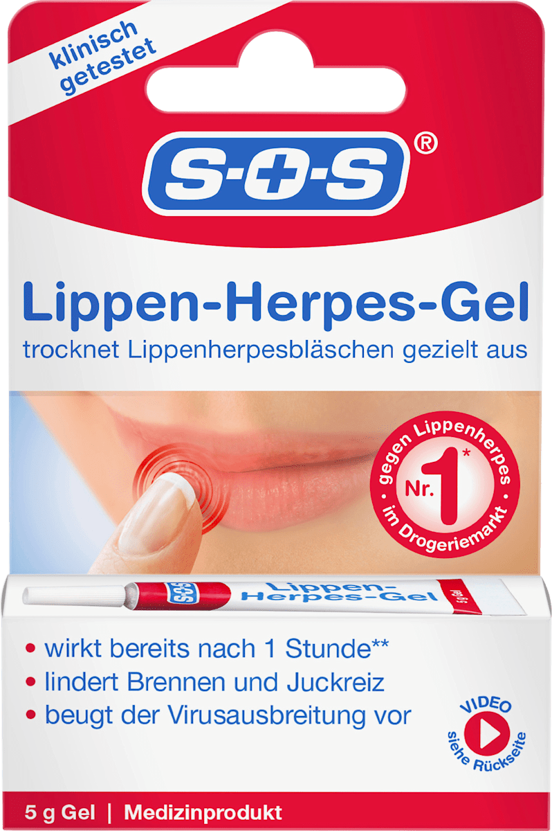 SOS Lippenherpes Gel, 5 g dauerhaft günstig online kaufen | dm.de