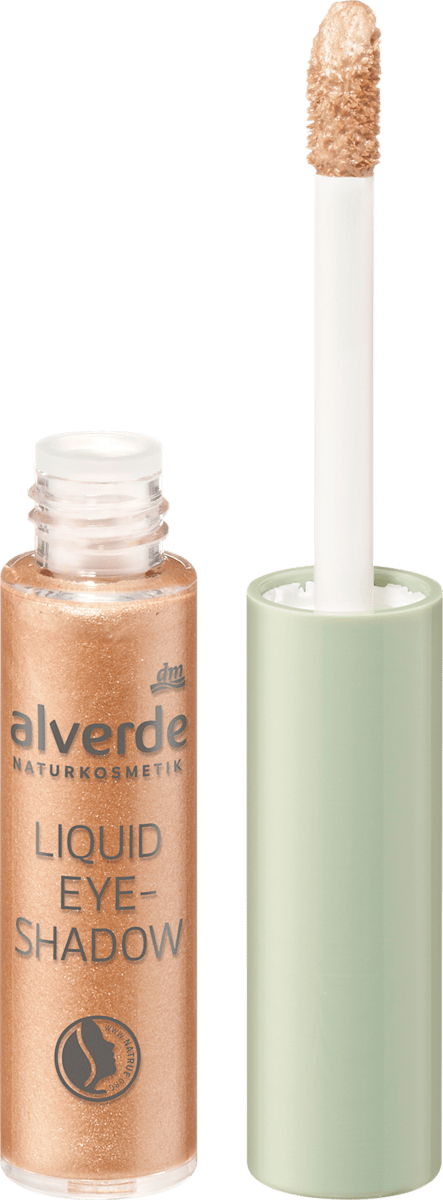 alverde NATURKOSMETIK Tečna sjena za oči - 01 Golden Glow, 3,9 ml | dm ...