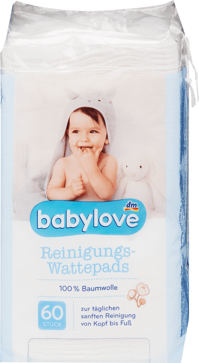 babylove Dischetti di cotone, 60 pz | dm Italia