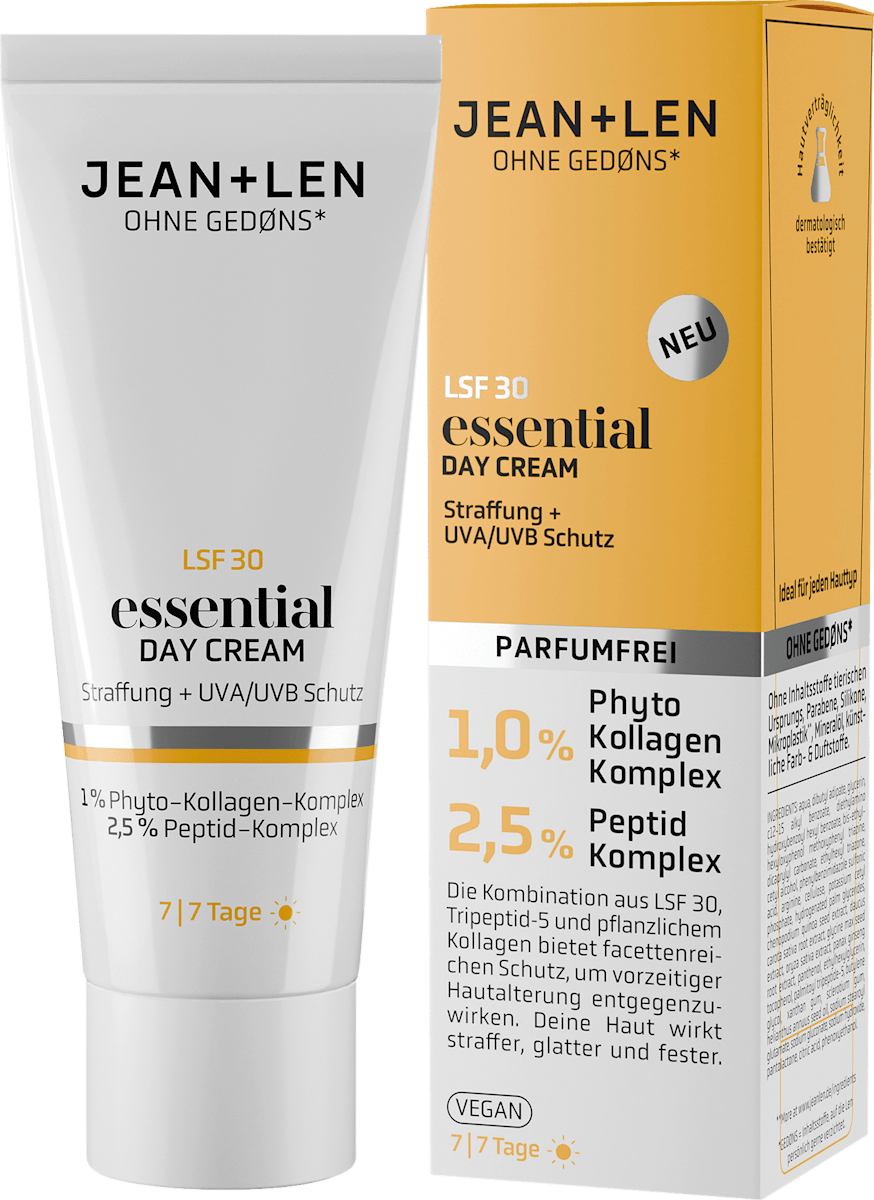 Jean&Len Gesichtscreme Essential LSF 30, 50 ml dauerhaft günstig online kaufen | dm.de