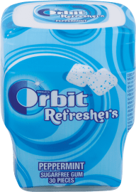 Orbit Refreshers žvýkačky Tropical dóza, 67 g | dm.cz