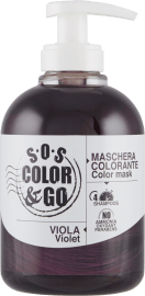 ALAMA PROFESSIONAL SOS Color&Go maschera colorata argento, 300 ml ...