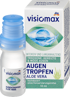 VISIOMAX Augentropfen mit 0,2% Hyaluron, ohne Konservierungsmittel, 15 ...