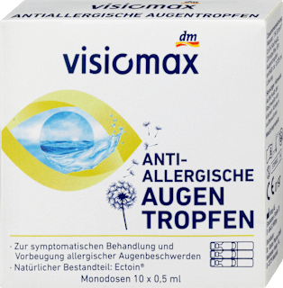 VISIOMAX Augentropfen Aloe Vera, ohne Konservierungsmittel, 10 ml ...