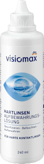 VISIOMAX Kontaktlinsen-Pflegemittel Kombilösung, 360 ml dauerhaft ...