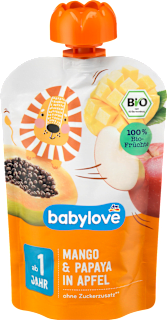 babylove Quetschie Kiwi & Banane in Birne ab 1 Jahr, 100 g dauerhaft günstig online kaufen | dm.de