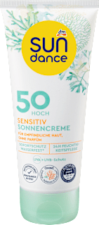 SUNDANCE Sonnenfluid Gesicht sensitiv LSF 50+, 50ml, 50 ml dauerhaft ...