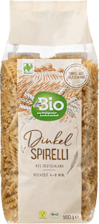 dmBio Integralna testenina od spelte - spirale, 500 g | dm.rs