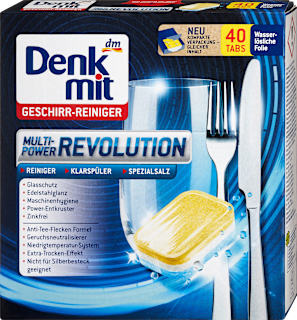 Denkmit Spülmaschinen-Tabs Multi-Power 12, 40 St dauerhaft günstig ...