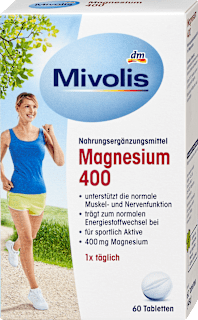 Mivolis Magnesium + Calcium + D3 Tabletten 45 St, 94 g dauerhaft ...