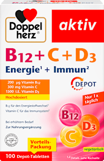Vitamin B kaufen: B12 Tabletten | dm.de