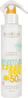 Jean&Len Sonnencreme Gesicht, sensitiv, LSF 50+, 50 ml dauerhaft ...