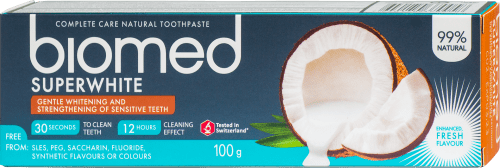 biomed Pasta za zube Superwhite, 100 g | dm.hr