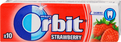 Orbit Rágógumi drazsé eper, 10 db | dm.hu