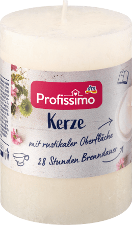 Profissimo Kerze rustik 80/58 elfenbein, 1 St dauerhaft günstig online ...