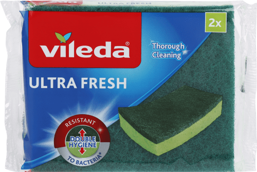 vileda Abrazivna antibakterijska spužva Ultra Fresh, 2 kom. | dm.hr