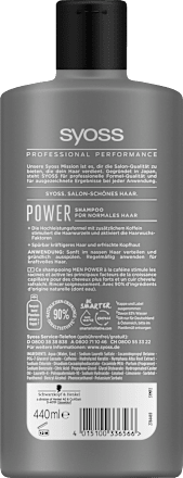 Syoss Shampoo Men Power, 440 ml dauerhaft günstig online kaufen | dm.de