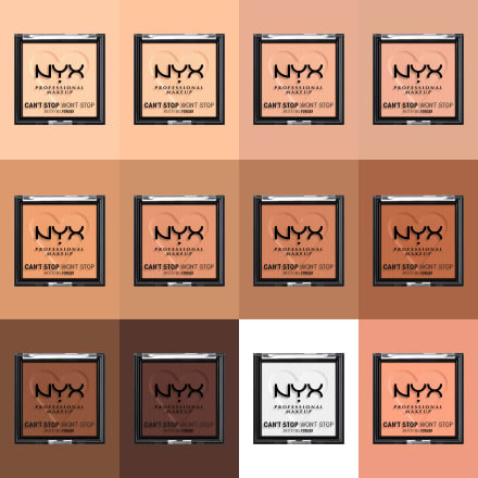 NYX PROFESSIONAL MAKEUP Puder Can't Stop Won't Stop Mattifying Fair 01 ...