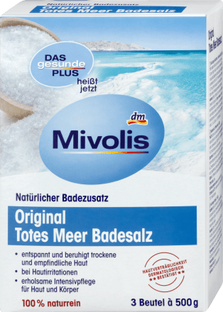 Mivolis Kopalna sol iz Mrtvega morja, 1,5 kg | dm.si