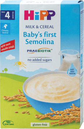 HIPP Instant kaša mleko i žitarice - bebina prva kašica, sa prebiotikom ...