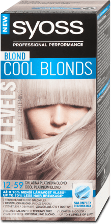syoss Boja za kosu – 12-59 hladna platinasta plava, 1 kom povoljna ...