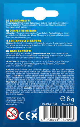 Tinti Kinder Badezusatz Badekonfetti, 6 g dauerhaft günstig online ...