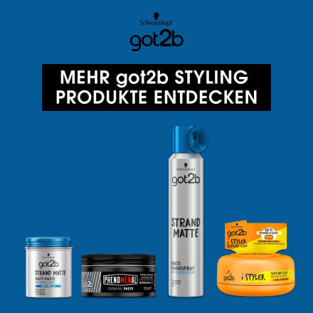 Schwarzkopf got2b Matt-Paste strand matte, 100 ml dauerhaft günstig ...