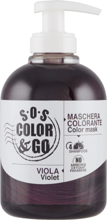 ALAMA PROFESSIONAL SOS Color&Go maschera colorata viola, 300 ml ...