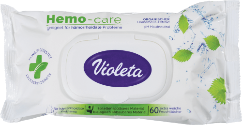 Violeta Hemo Care – vlažni toalet papir, 60 kom povoljna online ...