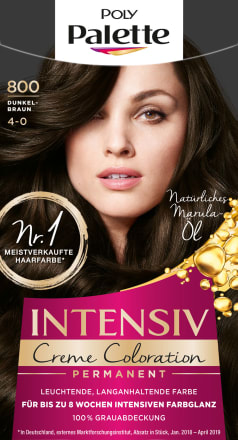 Poly Palette Haarfarbe 800 Dunkelbraun, 1 St dauerhaft günstig online ...