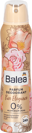Balea Parfüm-deo spray Pure Elegance, hosszantartó elegáns virágos ...
