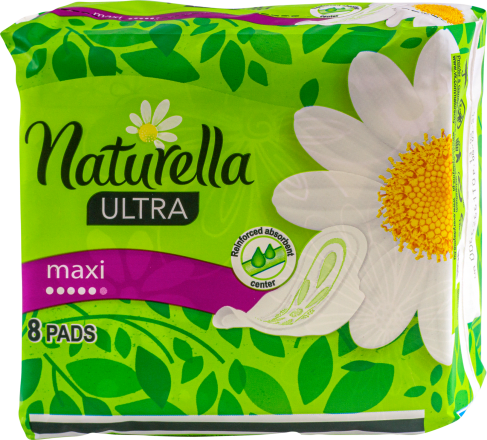 Naturella Дамски превръзки Ultra Maxi, 8 бр. Пазарувай трайно изгодно ...