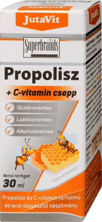 JutaVit Propolisz + C vitamin csepp, 30 ml | dm.hu