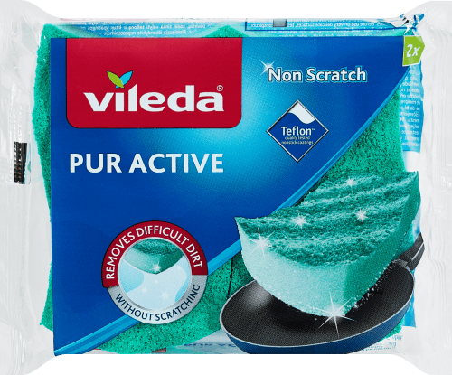 Vileda Glitzi Pur Active spužvice za čišćenje, 2 kom. kupujte online po ...