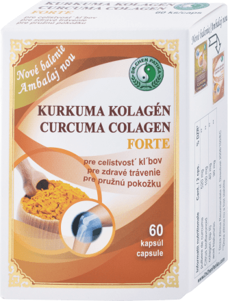 Dr. Chen Patika Kapsuly kurkuma kolagén Forte, 60 ks nakupujte vždy ...