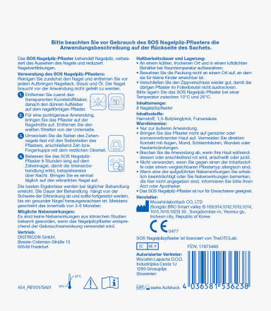 SOS Nagelpilz Pflaster, 8 St dauerhaft günstig online kaufen | dm.de