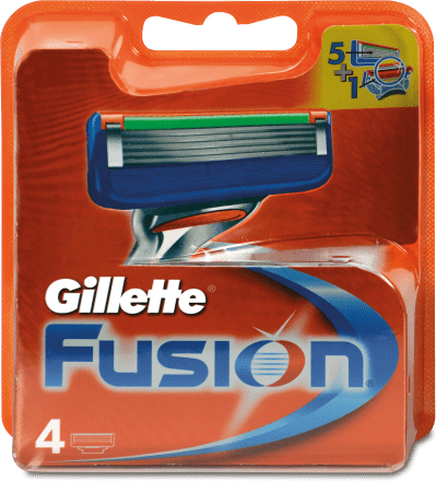 Gillette Rezerve lame pentru ras Fusion, 4 buc cumpără permanent online ...