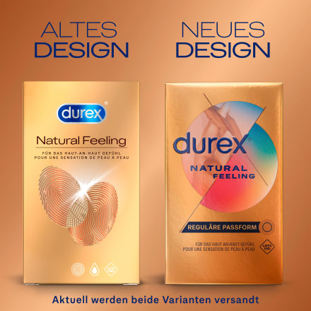 Durex Kondome Natural Feeling, latexfrei, Breite 56mm, 8 St dauerhaft günstig online kaufen | dm.de
