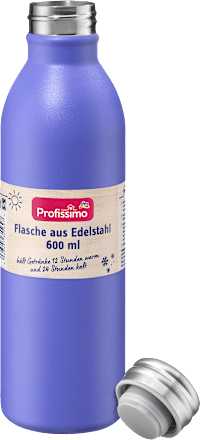 Profissimo Flasche aus Edelstahl 600ml lila, 1 St dauerhaft günstig ...