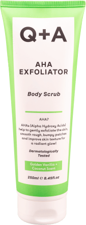 Q+A AHA EXFOLIATOR piling za telo, 250 ml povoljna online kupovina | dm.rs