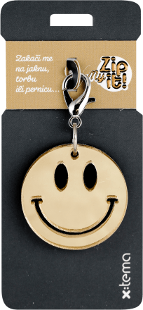 FORGIFT Privezak zip smajli, 1 kom povoljna online kupovina | dm.rs