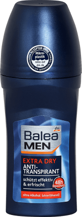 Balea MEN Deodorant roll-on extra dry bărbați, 50 ml cumpără permanent ...