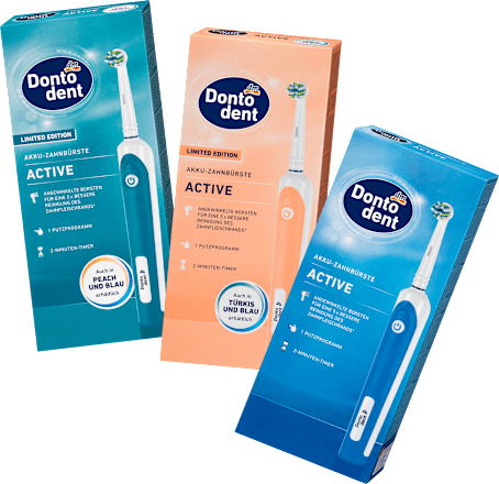 Dontodent Elektrische Zahnbürste Active, 1 St dauerhaft günstig online ...
