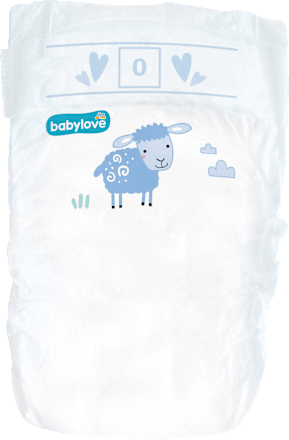 babylove Windeln Premium Gr. XS, Newborn XS, bis 3 kg, 24 St dauerhaft ...